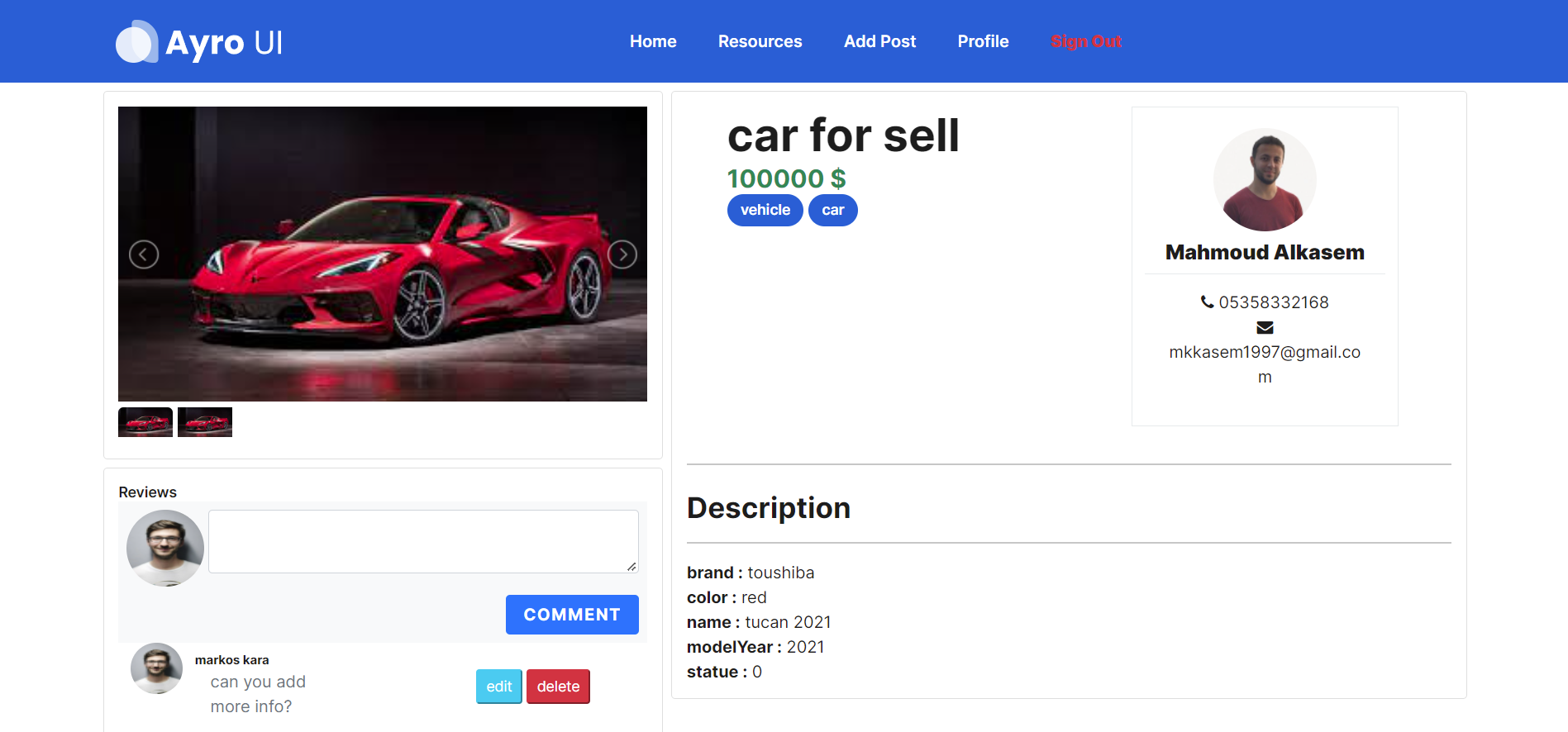 iPortfolio Bootstrap Template - Index